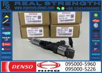 China Truck Engine Parts Common Rail Diesel Fuel Injector 095000-5960 23670-E0301 0950005960 23670E0301 for sale