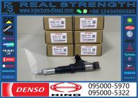 China Truck Engine Parts Common Rail Diesel Fuel Injector 095000-5970 23910-1380 0950005970 239101380 for sale