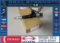 China New Excavator Accessories Fuel Injector 095000-5972 23670-EO360 0950005972 23670EO360 Suitable for Automotive Engines for sale