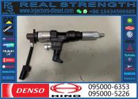 China Fuel Injector 095000-6350 diesel Injector 095000-6353 095000-6350 095000-6352 for Kobelco Hino JQ5E/J06 for sale