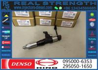 China Fuel Injector 095000-6350 diesel Injector 095000-6353 095000-6350 095000-6352 for Kobelco Hino JQ5E/J06 for sale