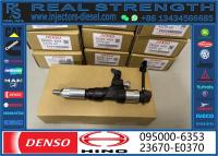 China Fuel Injector 095000-6350 diesel Injector 095000-6353 095000-6350 095000-6352 for Kobelco Hino JQ5E/J06 for sale
