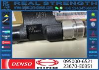 China diesel Fuel Injector Sprayer 095000-6521, 095000-6520, 23670-79026 23670-E0091 095000-652# 0950006521 100% New for sale