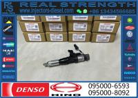 China INGKAN 095000-6593 Diesel Fuel Injector 6Pcs China Fits 1984-2018 Hino J08E SK350-8 SK200-8 SK210-8 SK250-8 SK330-8 1 Year for sale