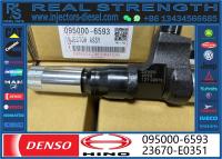 China INGKAN 095000-6593 Diesel Fuel Injector 6Pcs China Fits 1984-2018 Hino J08E SK350-8 SK200-8 SK210-8 SK250-8 SK330-8 1 Year for sale
