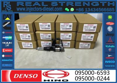 China INGKAN 095000-6593 Diesel Fuel Injector 6Pcs China Fits 1984-2018 Hino J08E SK350-8 SK200-8 SK210-8 SK250-8 SK330-8 1 Year for sale