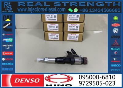 China 095000-6810 Fuel Injector 23670-E0201 23670-E0203 095000-6813 for Hino J08E J08C 6-Cylinder Common Rail Diesel Engine for sale