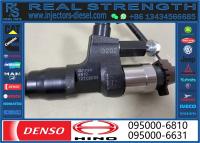 China 095000-6810 Fuel Injector 23670-E0201 23670-E0203 095000-6813 for Hino J08E J08C 6-Cylinder Common Rail Diesel Engine for sale