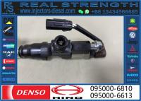 China 095000-6810 Fuel Injector 23670-E0201 23670-E0203 095000-6813 for Hino J08E J08C 6-Cylinder Common Rail Diesel Engine for sale