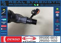 China 095000-6810 Fuel Injector 23670-E0201 23670-E0203 095000-6813 for Hino J08E J08C 6-Cylinder Common Rail Diesel Engine for sale