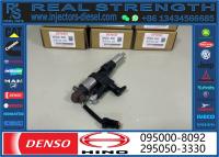 China New Diesel Engine Pump Common Rail Injector 095000-8092 23670-E0392 0950008092 23670E0392 for sale