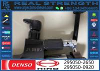 China 295050-2650 Original Common Rail Fuel Injector Diesel Fuel Injector 295050-2650 23670-E0880 for sale