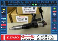 China 295050-2650 Original Common Rail Fuel Injector Diesel Fuel Injector 295050-2650 23670-E0880 for sale