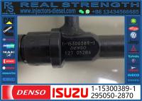 China 1-15300389-1 1153003891 095000-0165 8-94392862-2 Diesel Fuel Injector for 4HK1 6HK1 4JJ1 Engine Excavator Engine Spare Parts for sale