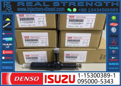 China 1-15300389-1 1153003891 095000-0165 8-94392862-2 Diesel Fuel Injector for 4HK1 6HK1 4JJ1 Engine Excavator Engine Spare Parts for sale