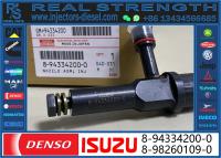 China Fuel Injector 1153003891 1-15300389-1 8-94334200-0 for Isuzu Engine 6HK1 Diesel Injector Injection Valves for sale