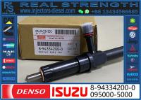 China Fuel Injector 1153003891 1-15300389-1 8-94334200-0 for Isuzu Engine 6HK1 Diesel Injector Injection Valves for sale
