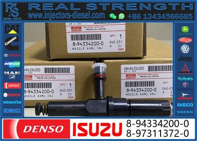 China Fuel Injector 1153003891 1-15300389-1 8-94334200-0 for Isuzu Engine 6HK1 Diesel Injector Injection Valves for sale