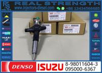 China 95000-6980 095000-6100 8-98011604-5 8-98011604-3 8-98011604-2 Fuel Injector for Isuzu 4JJ1 4JJ1-TC 4JJ1-TCX D-MAX Holden 3.0L for sale