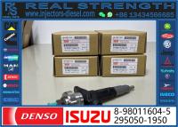 China High Quality 8-98011604-5 Diesel Engine Injector 095000-6980 Suitable for Diesel Engine 4JJ1 3.0L 8-98011604-5 for sale