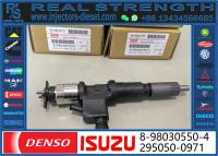 China Truck Engine Parts Common Rail Diesel Fuel Injector 095000-6650 8-98030550-4 0950006650 8980305504 for sale