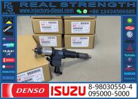 China Truck Engine Parts Common Rail Diesel Fuel Injector 095000-6650 8-98030550-4 0950006650 8980305504 for sale