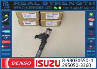 China Truck Engine Parts Common Rail Diesel Fuel Injector 095000-6650 8-98030550-4 0950006650 8980305504 for sale
