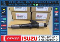 China Truck Engine Parts Common Rail Diesel Fuel Injector 095000-6650 8-98030550-4 0950006650 8980305504 for sale