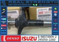 China Truck Engine Parts Common Rail Diesel Fuel Injector 095000-8030 8-98074909-2 0950008030 8980749092 for sale