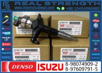 China Truck Engine Parts Common Rail Diesel Fuel Injector 095000-8030 8-98074909-2 0950008030 8980749092 for sale