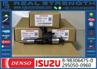 China High Quality Common Rail Injector 295050-2260 Diesel Injector 8-98306475-0 8983064750 for 4HK1 6HK1 for sale