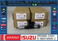 China Truck Engine Parts Common Diesel Fuel Injector 095000-5500 095000-5502 095000-5503 095000-5504 8-97367552-5 8973675525 for sale