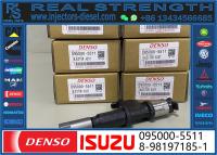 China 095000-5511Common Rail Injector 8976034154 095000-5511 CR Fuel Injector for 6WF1 6UZ1 / JCB for sale