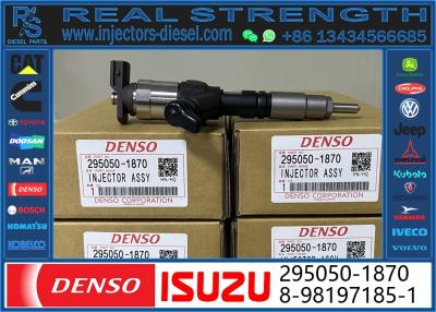 China Original New Common Rail Fuel Injector 295050-1870 8-98259994-0 8982599940 for ISU-ZU 4JH1 for sale