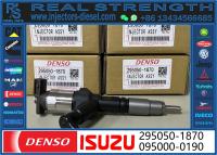 China Original New Common Rail Fuel Injector 295050-1870 8-98259994-0 8982599940 for ISU-ZU 4JH1 for sale