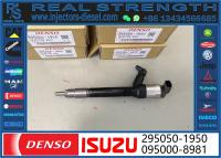 China Hot Sale diesel Common Rail Injector 295050-1950 Nozzle 8-98247354-0 for sale