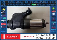 China 095000-0801 Fuel Injector 6156-11-3100 DCRI100801 for Komatsu PC450 SAA6D125E-3 11.0L Tier 3 Euro 3 Common Rail Diesel Engine for sale