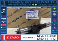 China 095000-0801 Fuel Injector 6156-11-3100 DCRI100801 for Komatsu PC450 SAA6D125E-3 11.0L Tier 3 Euro 3 Common Rail Diesel Engine for sale
