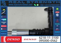 China 095000-0801 Fuel Injector 6156-11-3100 DCRI100801 for Komatsu PC450 SAA6D125E-3 11.0L Tier 3 Euro 3 Common Rail Diesel Engine for sale