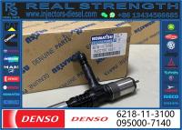 China 095000-0801 Fuel Injector 6156-11-3100 DCRI100801 for Komatsu PC450 SAA6D125E-3 11.0L Tier 3 Euro 3 Common Rail Diesel Engine for sale