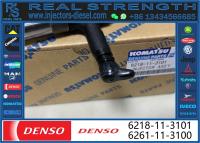 China Diesel Fuel Common Rail Injectors 095000-0562 6218-11-3100 6218-11-3101 Excavator PC300-7 PC400-7 PC450-8 PC600-6 Injector for sale