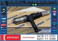 China Diesel Fuel Common Rail Injectors 095000-0562 6218-11-3100 6218-11-3101 Excavator PC300-7 PC400-7 PC450-8 PC600-6 Injector for sale