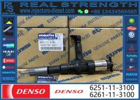 China New Diesel Fuel Common Rail Injector Model 095000-6070 095000-6071 6251-11-3100 PC350-7 & PC400-7 for sale