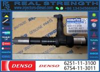 China New Diesel Fuel Common Rail Injector Model 095000-6070 095000-6071 6251-11-3100 PC350-7 & PC400-7 for sale