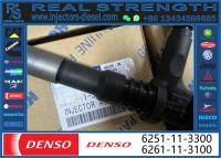 China 2950502750 Common Rail Fuel Injector 295050-2750 6251-11-3300 for sale