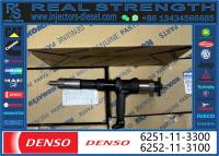 China 2950502750 Common Rail Fuel Injector 295050-2750 6251-11-3300 for sale