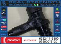 China Common Rail Injector 295050-0720 6252-11-3100 for PC490-10/PC490-11/HM300-3/HM300-5 for sale