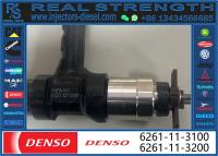 China Fuel Injector 6261-11-3100 6261113100 095000-6120 for Komatsu Diesel Engine SAA6D140E-5 Excavator PC600-8 PC700-8 for sale