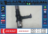 China Fuel Injector 6261-11-3100 6261113100 095000-6120 for Komatsu Diesel Engine SAA6D140E-5 Excavator PC600-8 PC700-8 for sale
