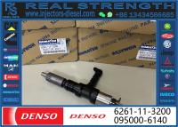 China Diesel Fuel Injector 095000-6140 6261-11-3200 for SAA6D140E-5F/5G Engine for sale